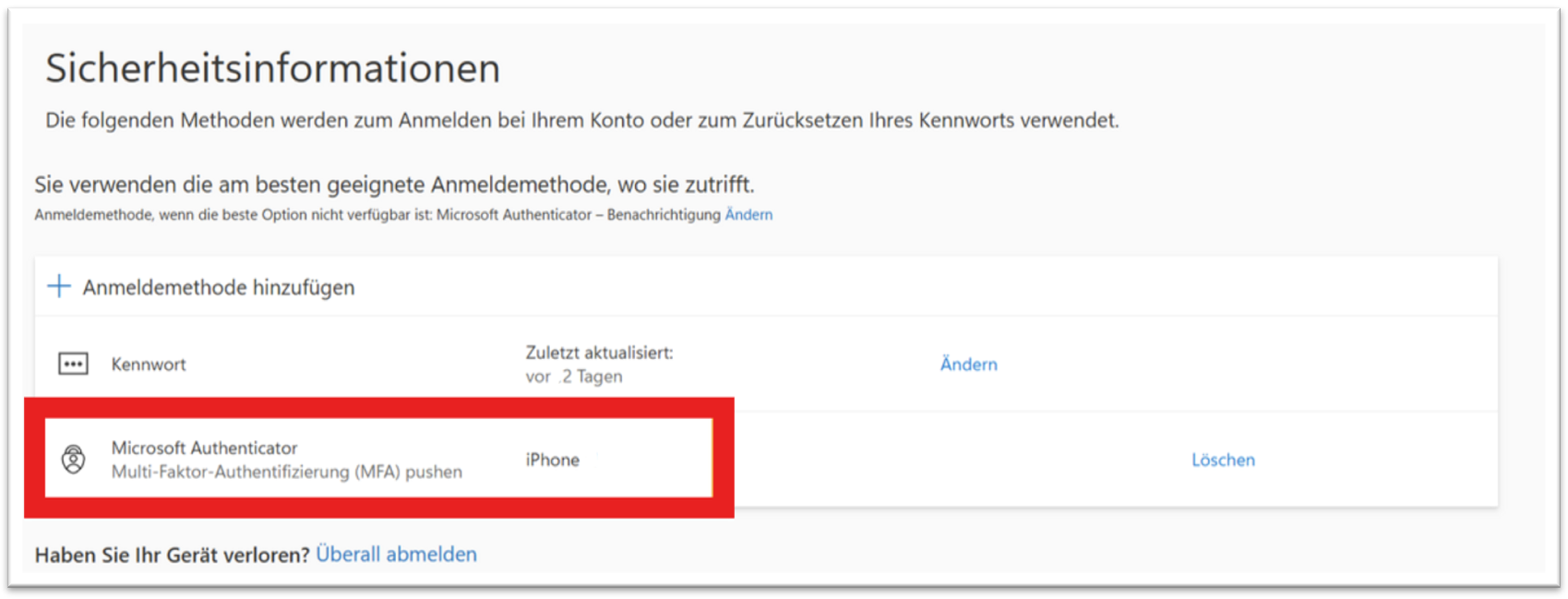 Microsoft Authenticator-App einrichten in Office365 einrichten | Perfusions GmbH