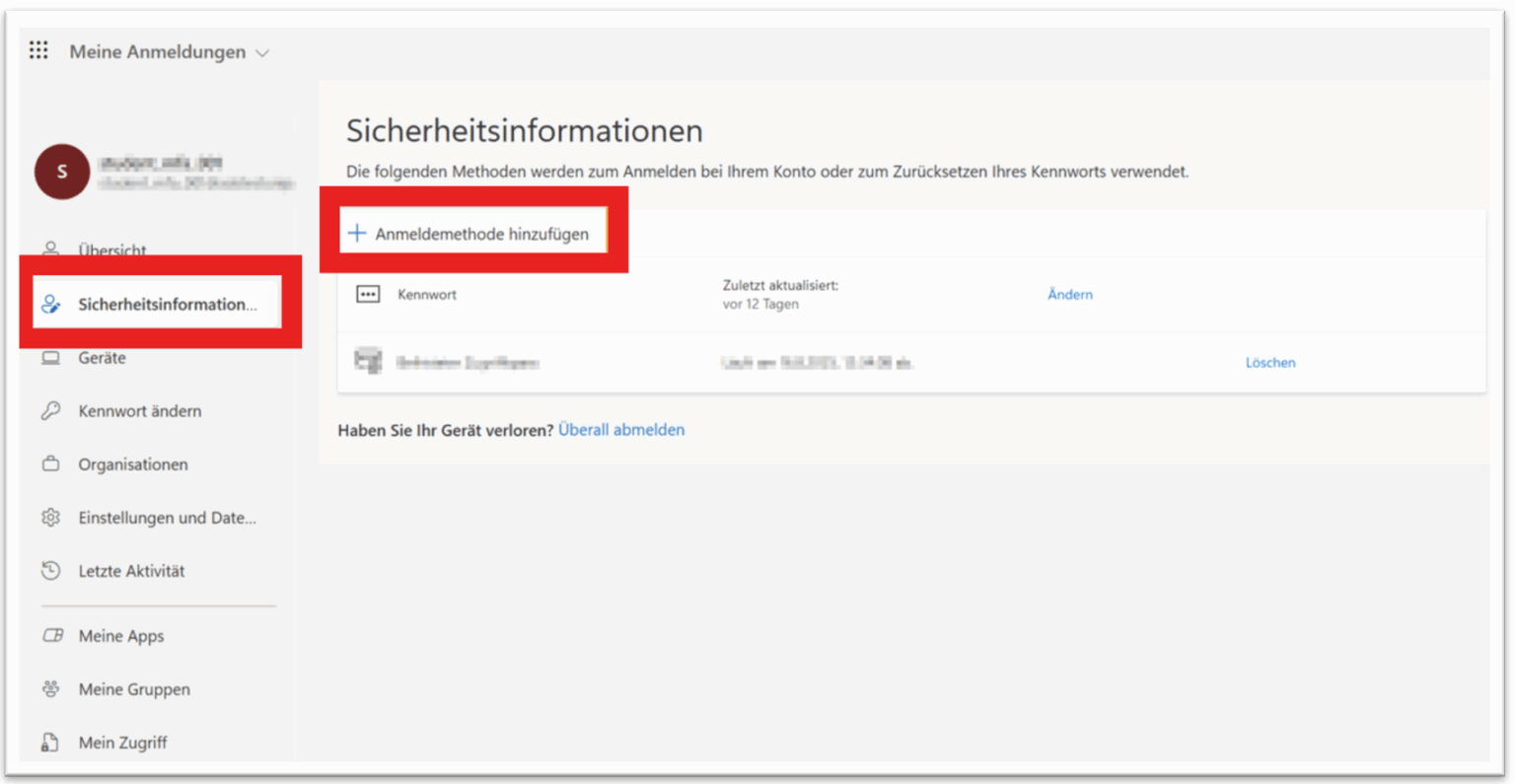 Microsoft Authenticator-App einrichten in Office365 einrichten | Perfusions GmbH